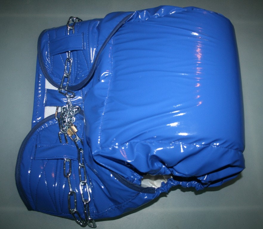 Lockable Spreading Pants Spreading Diaper Omutsu Adult Baby Double PVC ...