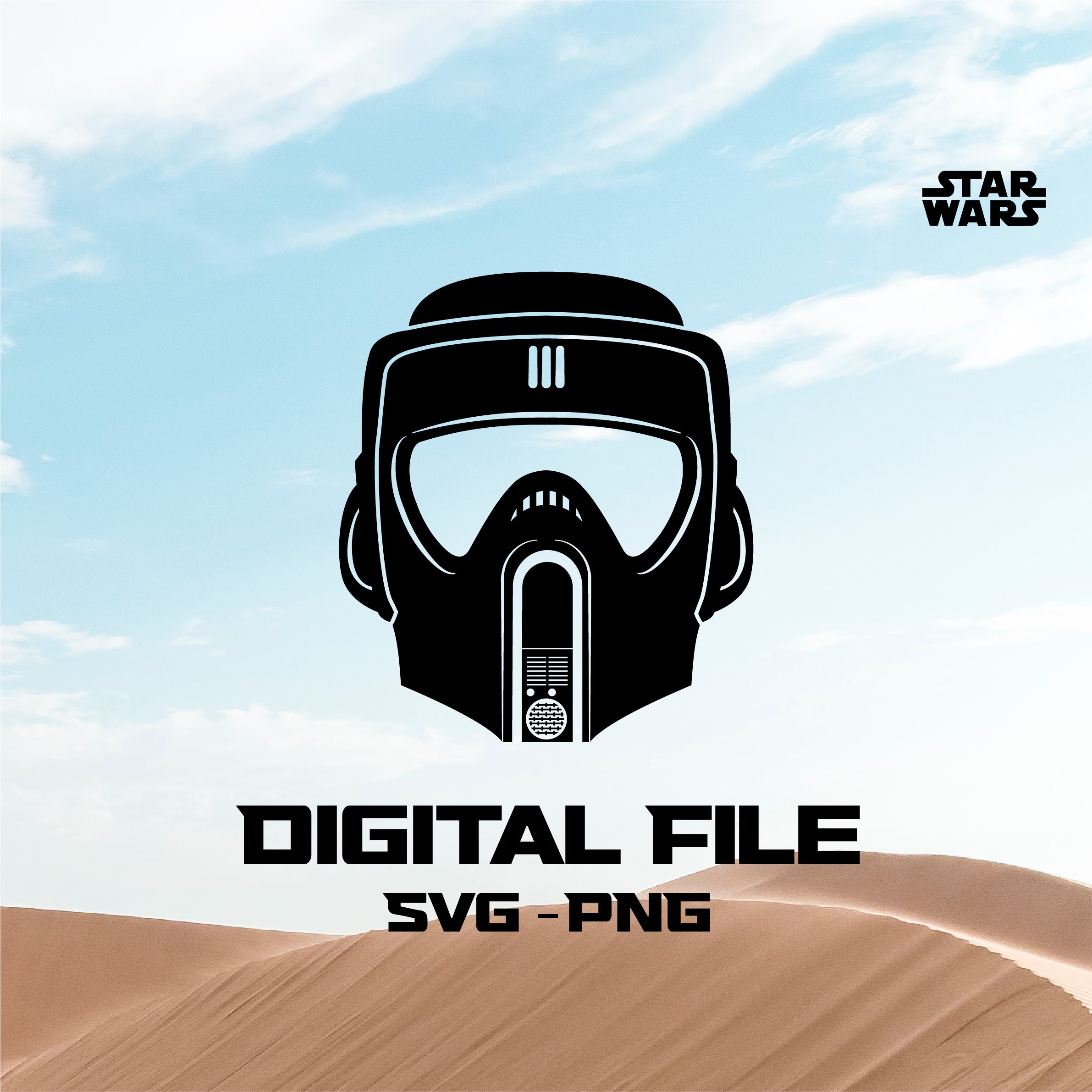 Scouttrooper Svg Helmet Star Wars Svg Cut File Cricut Svg - Etsy