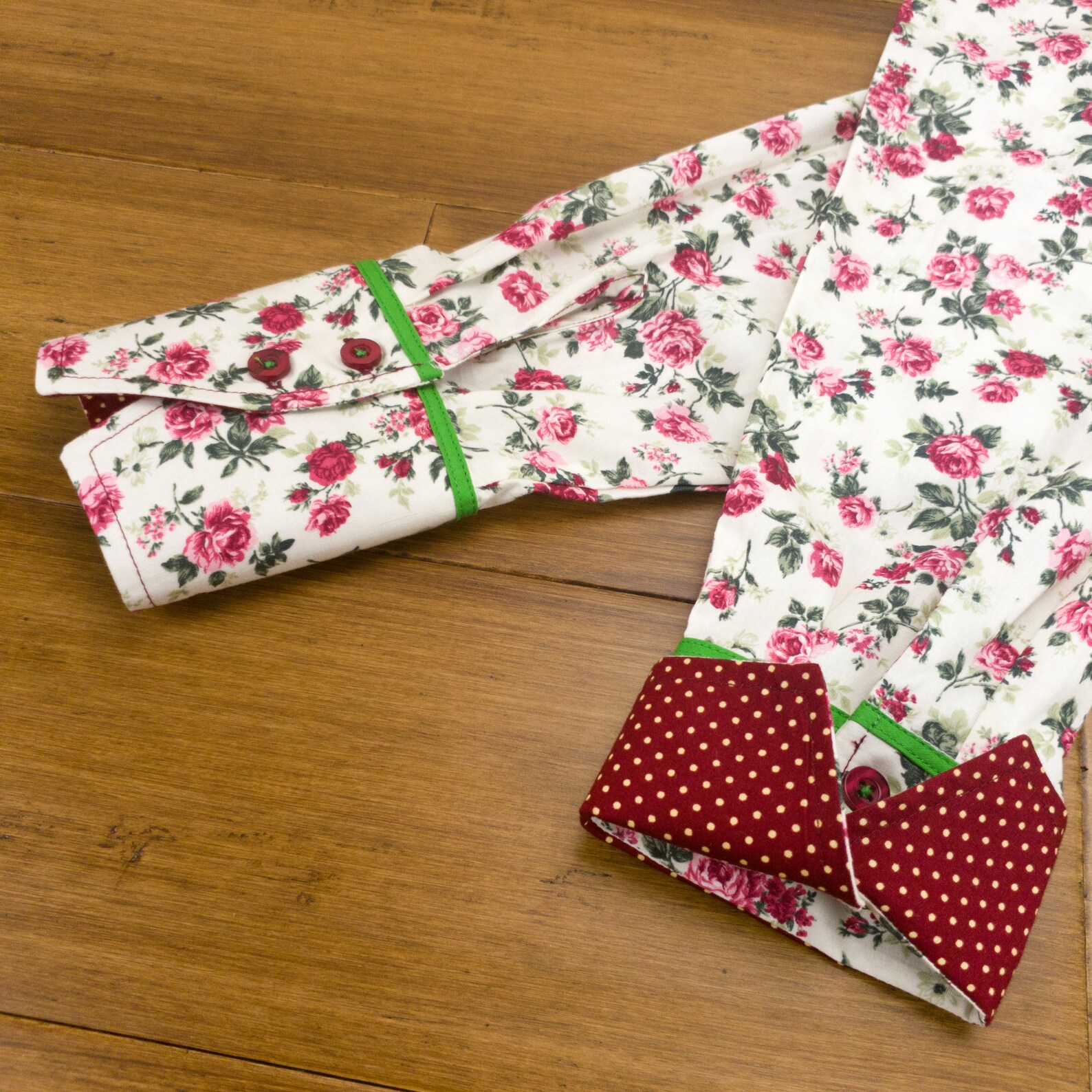 Ladies Long Sleeve Cream Country Rose Print Blouse - Etsy UK