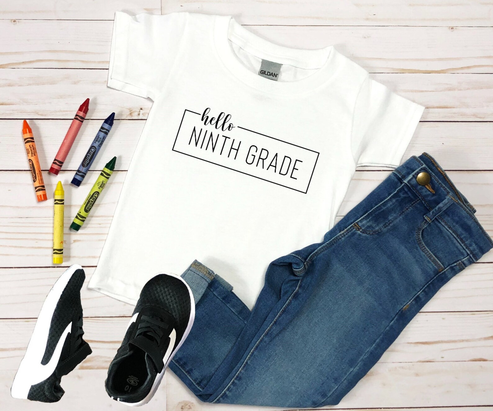 Hello 9th Grade Ninth Rectangle School Teaching Theme Cut Out - Etsy