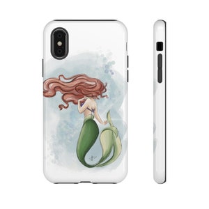 Mermaid Tough Phone Case Ariel Inspired - Etsy