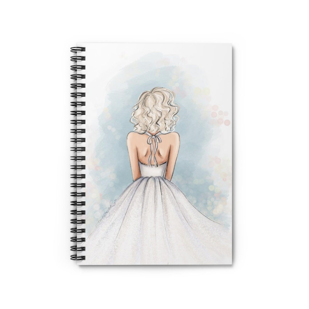 Spiral Notebook: Marilyn Monroe White Dress (ruled Lines | Personal ...