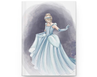 Cinderella Notebook Spiral Notebook Ruled Notebook Fairy Tale Notebook ...
