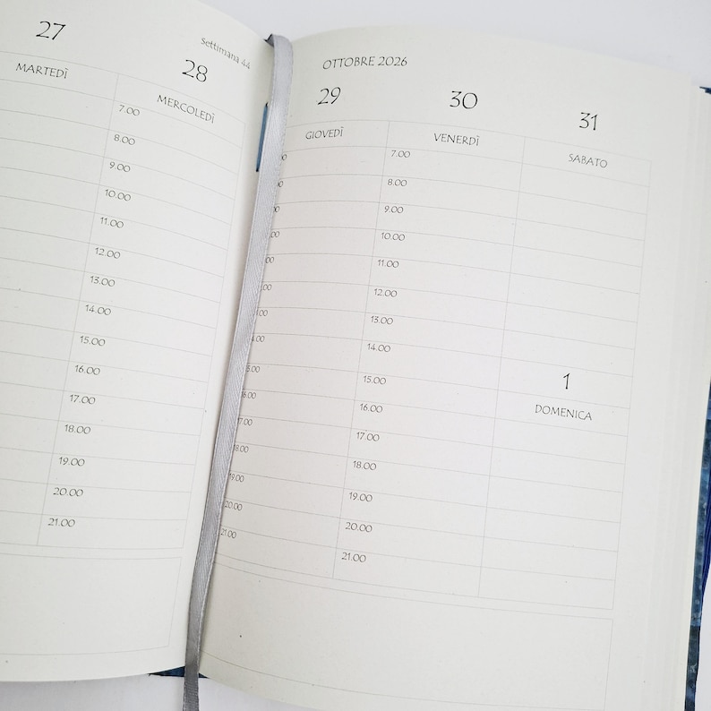 Eco-friendly, Handmade A5 Teacher's Agenda for 2026-2027 Made From ...