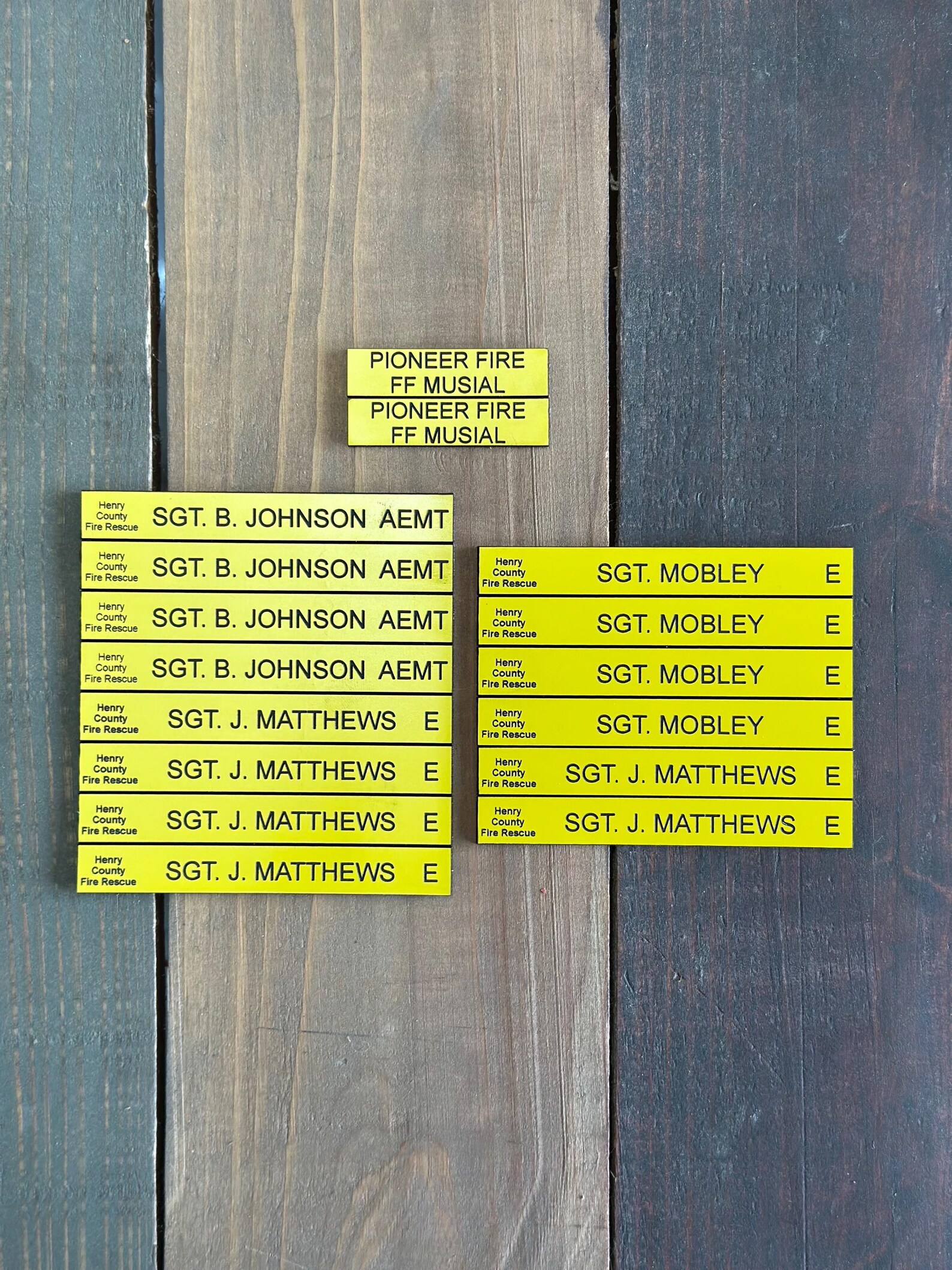 Accountability Tags for Fire Department Command - Etsy
