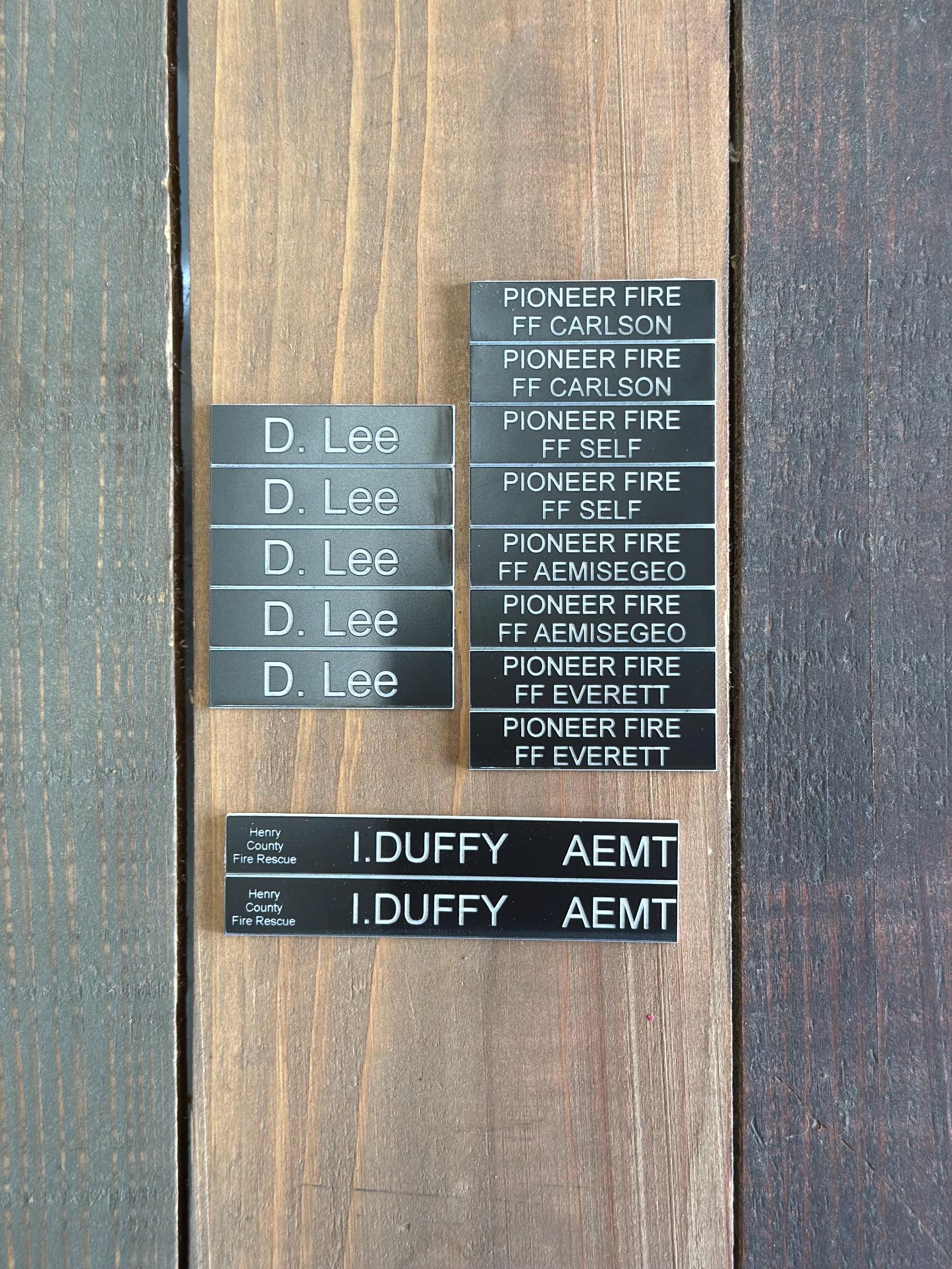 Accountability Tags for Fire Department Command - Etsy