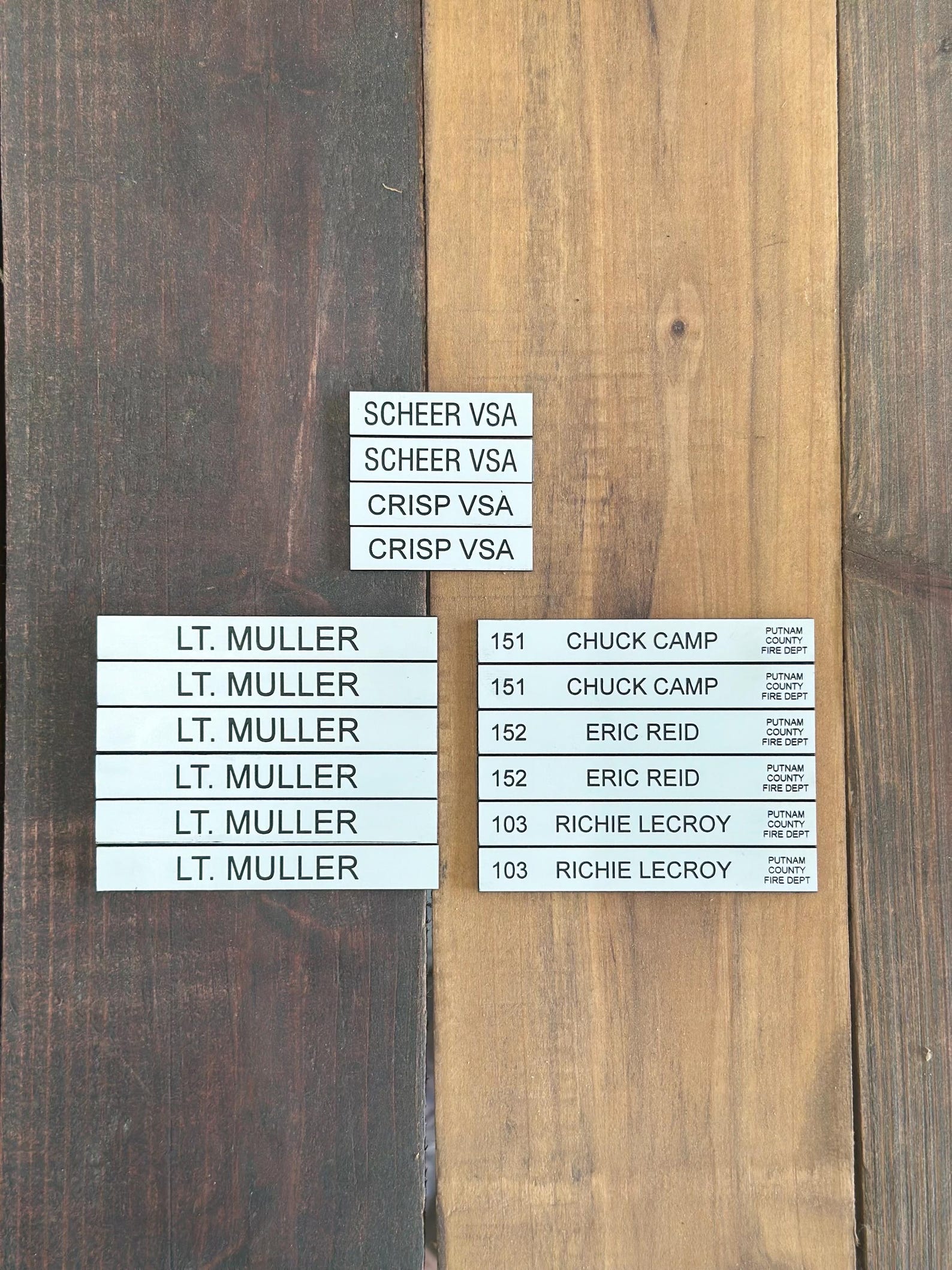 Accountability Tags for Fire Department Command - Etsy