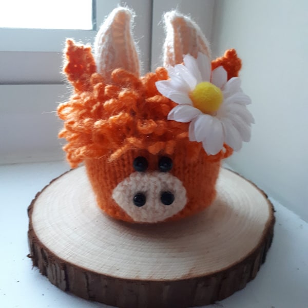 Highland Cow Knitting Patterns - Etsy UK
