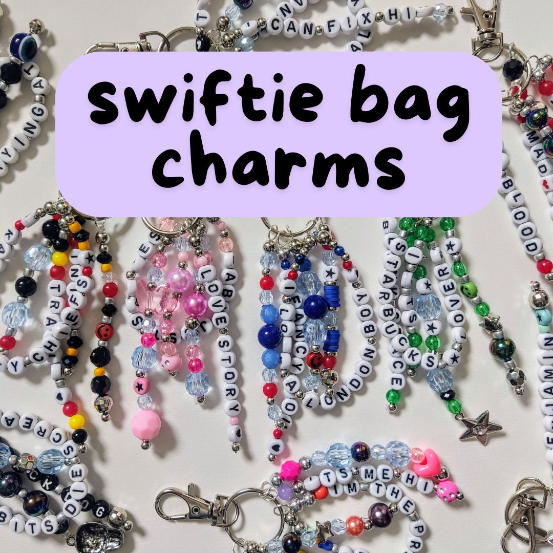 Taylor Swift Inspired Bag Charms Hand-made 5 Strands Swiftie Bag Charms ...