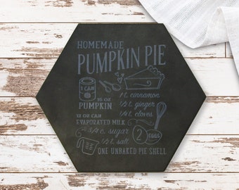 Hexagon Pie Plate - Etsy