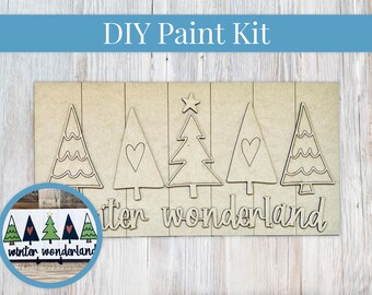 DIY Sign Kit - Welcome Lily Round Sign, Love Sign, Welcome Sign, DIY ...