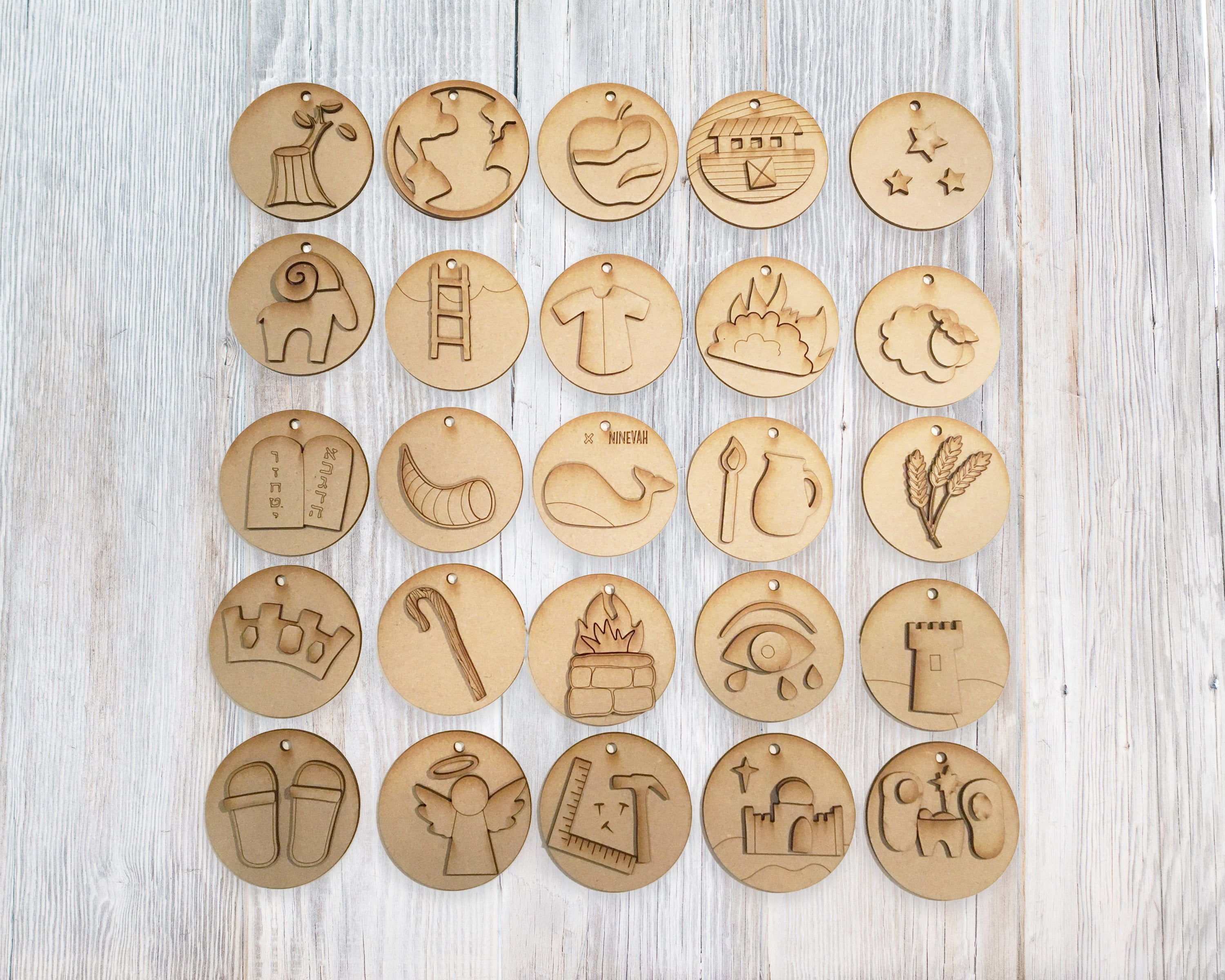 Jesse Tree Ornaments DIY Jesse Tree Ornament Gift Set Jesse - Etsy