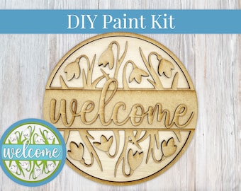 DIY Sign Kit Hello Summer Popsicle Shiplap Sign, Welcome Sign, DIY Kit ...