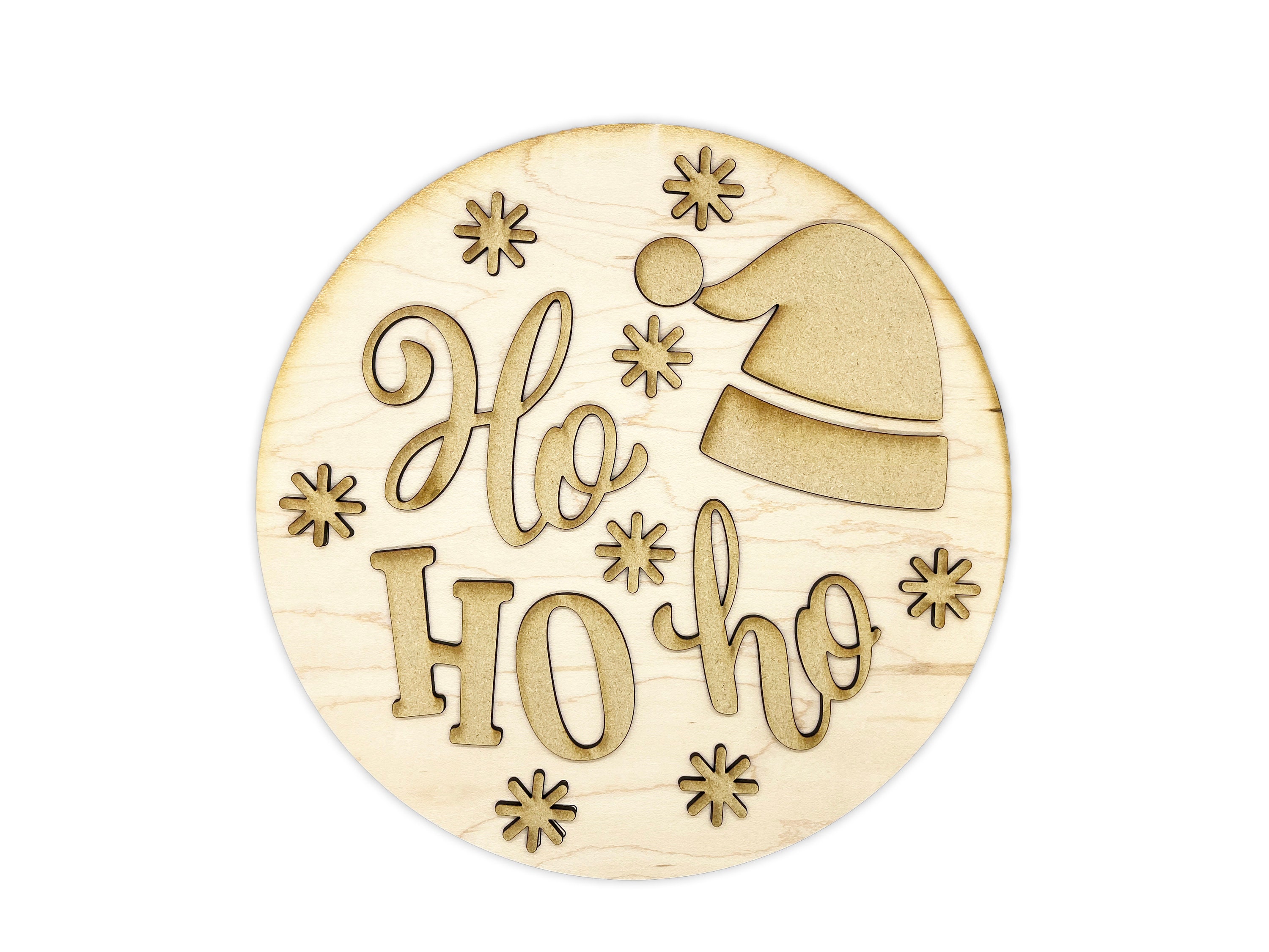 DIY Sign Kit Ho Ho Ho Santa Hat Sign Welcome Sign DIY Kit - Etsy
