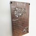 Floral to Do List for Wall - Wood - Acrylic - Dry Erase Board - Wall ...