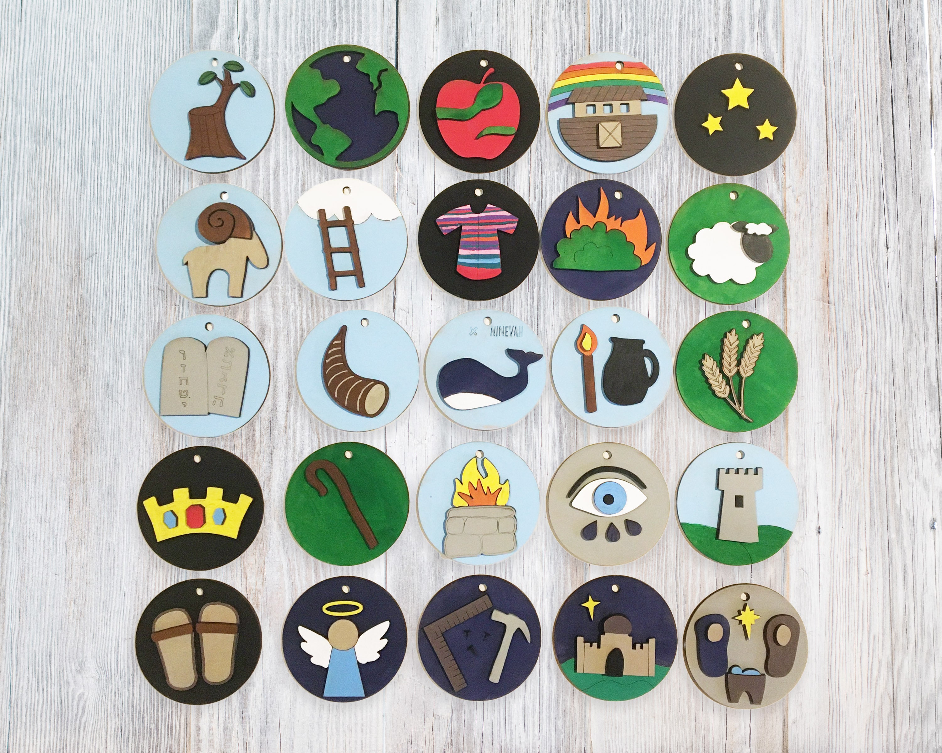 Jesse Tree Ornaments DIY Jesse Tree Ornament Gift Set Jesse - Etsy