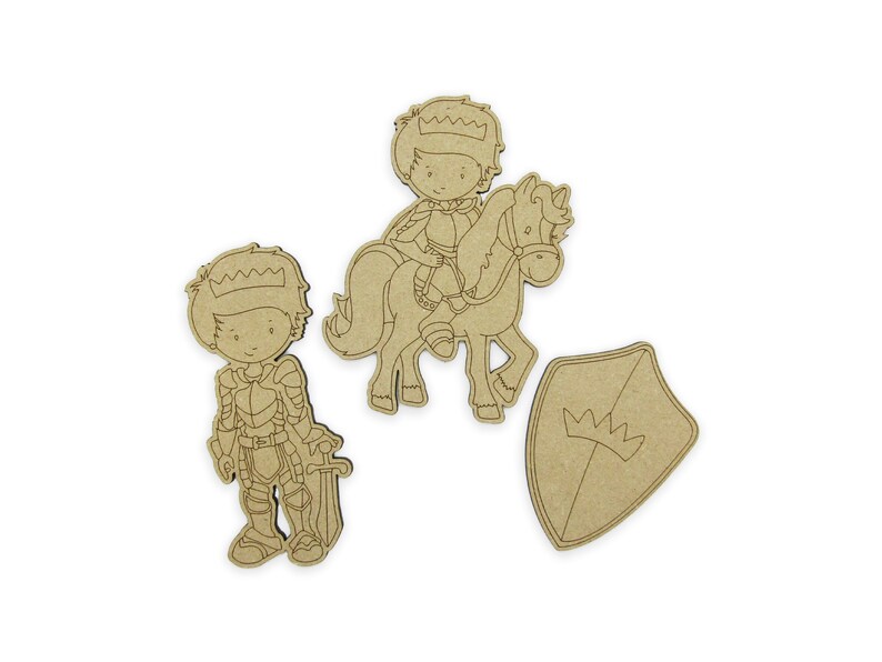 Prince Craft Kids Craft Kit Fairytale Prince Horse Shield - Etsy