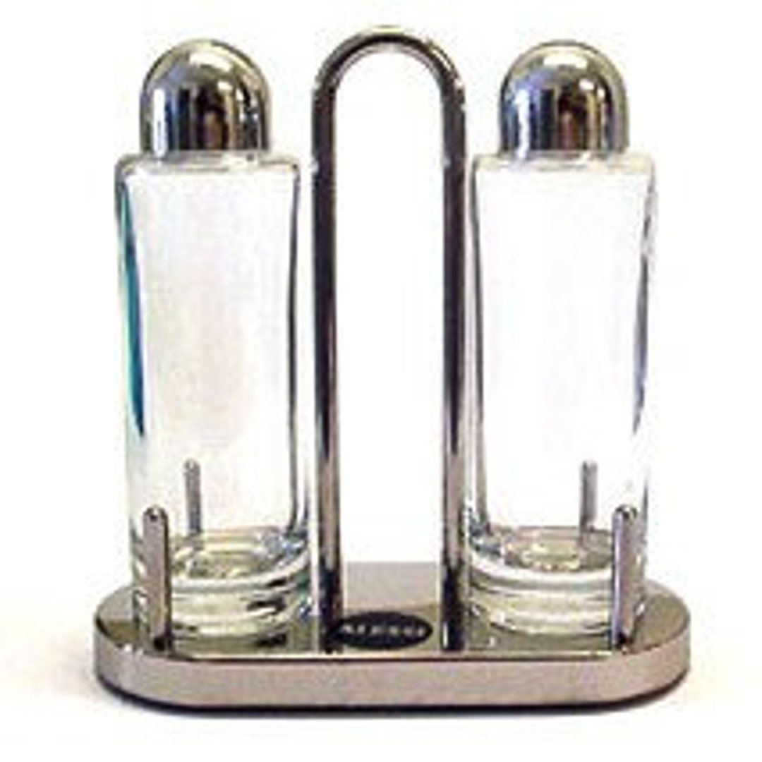 Alessi Condiment Set 5074 by Ettore Sottssass - Etsy