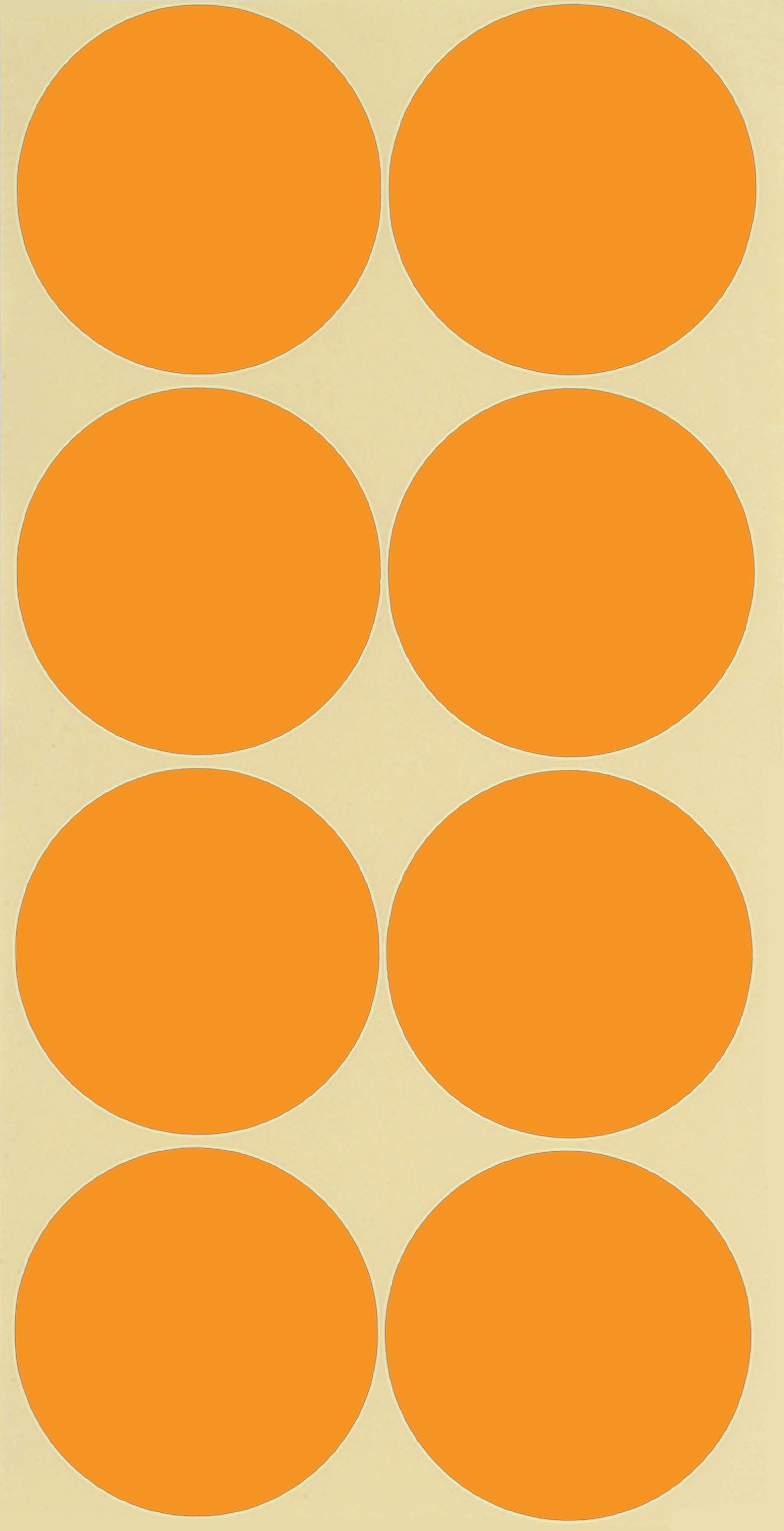 Adheso 50mm 2 Inch Colour Coding Dot Stickers. 8 Dots. 12 - Etsy
