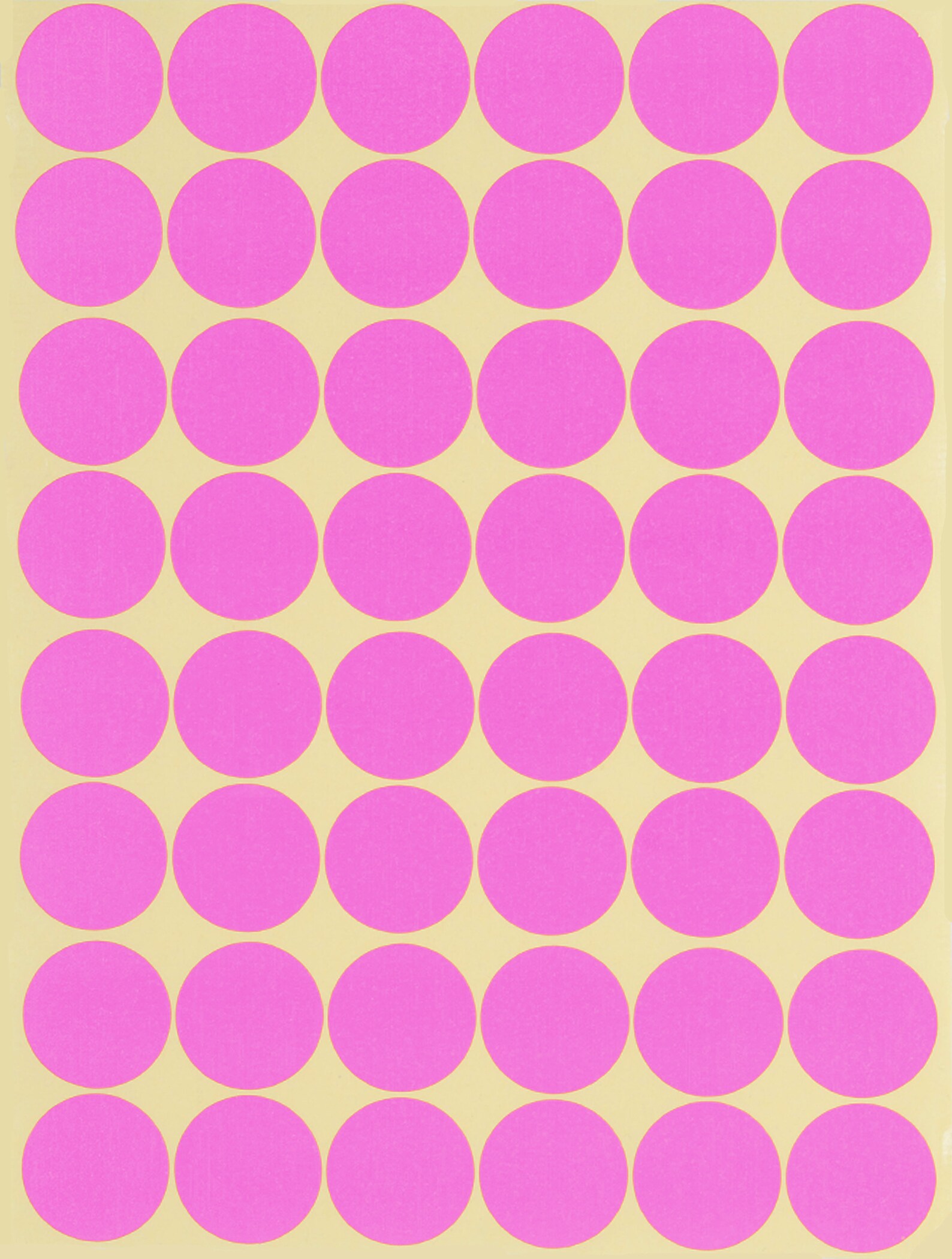 Adheso 25mm 1 Inch Colour Coding Dot Stickers. 48 Dots. 12 Colours ...