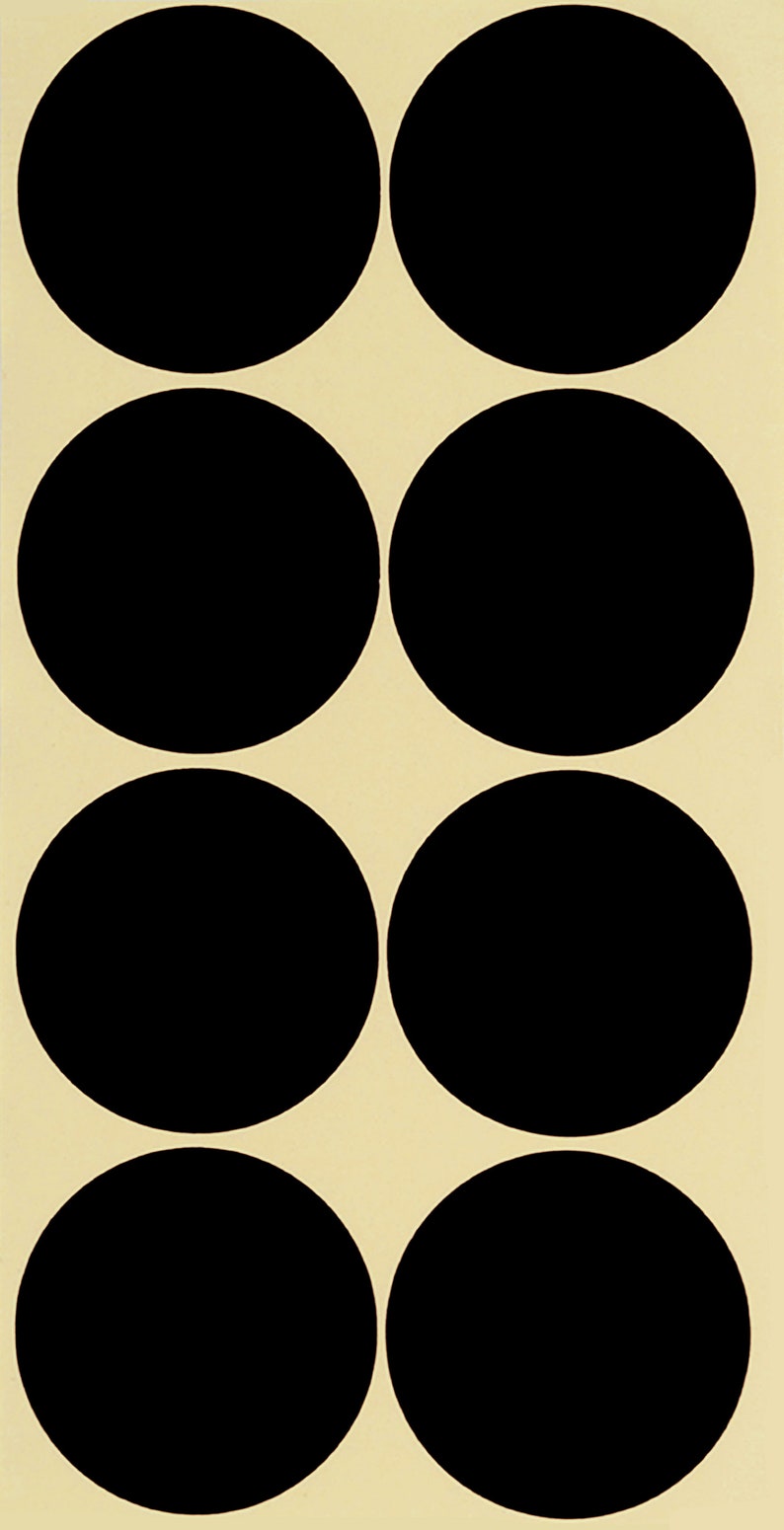 Adheso 50mm 2 Inch Colour Coding Dot Stickers. 8 Dots. 12 - Etsy