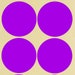 Adheso 50mm 2 Inch Colour Coding Dot Stickers. 8 Dots. 12 - Etsy