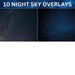 10 Night Sky Textures & Overlays | Super High Quality | Photoshop ...