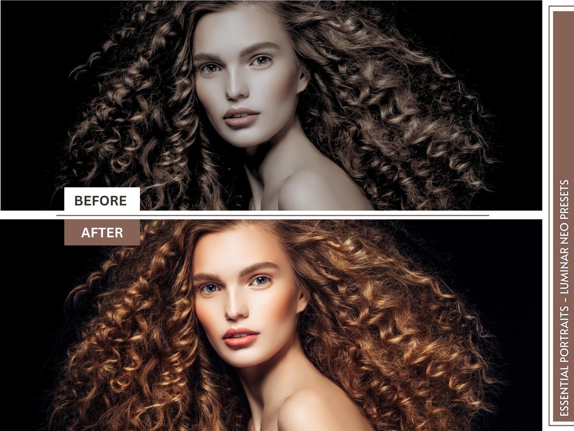 10 Luminar NEO Essential Portrait Presets by Jakub Bors | Adjustable ...