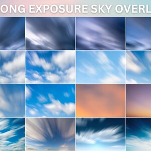26 Long Exposure Sky Textures & Overlays | Super High Quality ...