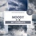 21 Moody Sky Textures & Overlays | Super High Quality | Photoshop ...