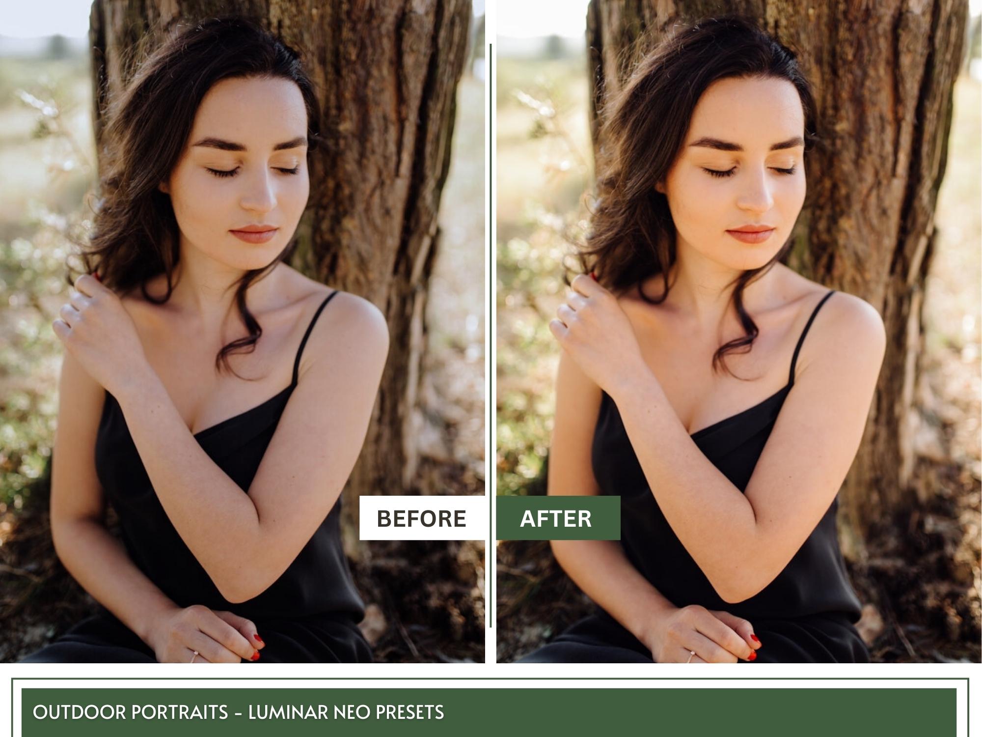 10 Luminar NEO Outdoor Portrait Presets by Jakub Bors | Adjustable Non ...