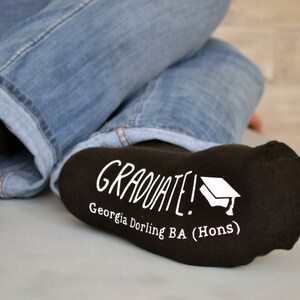 Personalised Graduation Socks | Congratulations Gifts | Proud of You ...