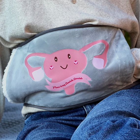 Wearable Hot Water Bottle With Uterus Design - Etsy
