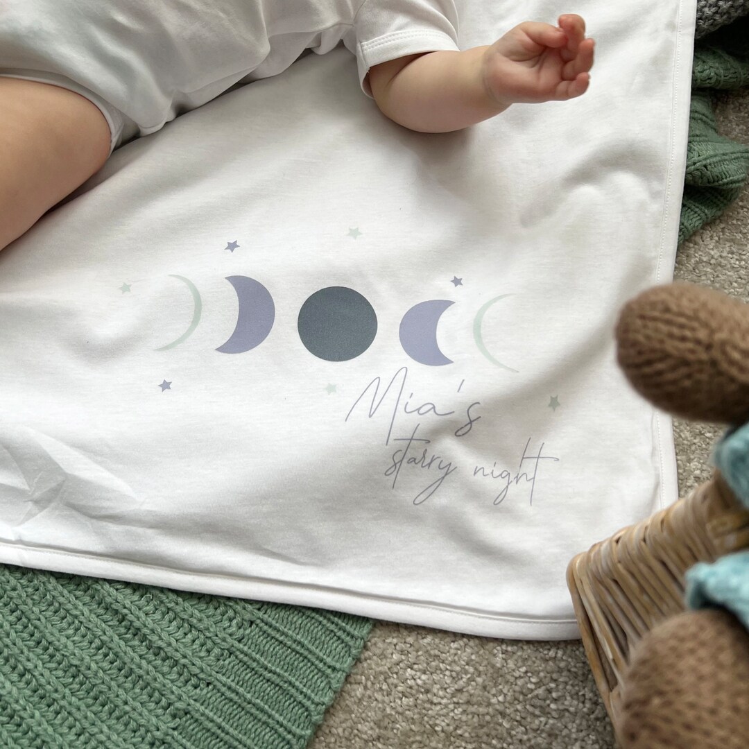 Starry Night Baby Blanket - Etsy