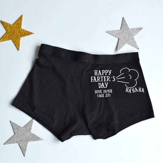 Personalised Farter s Day Funny Underwear