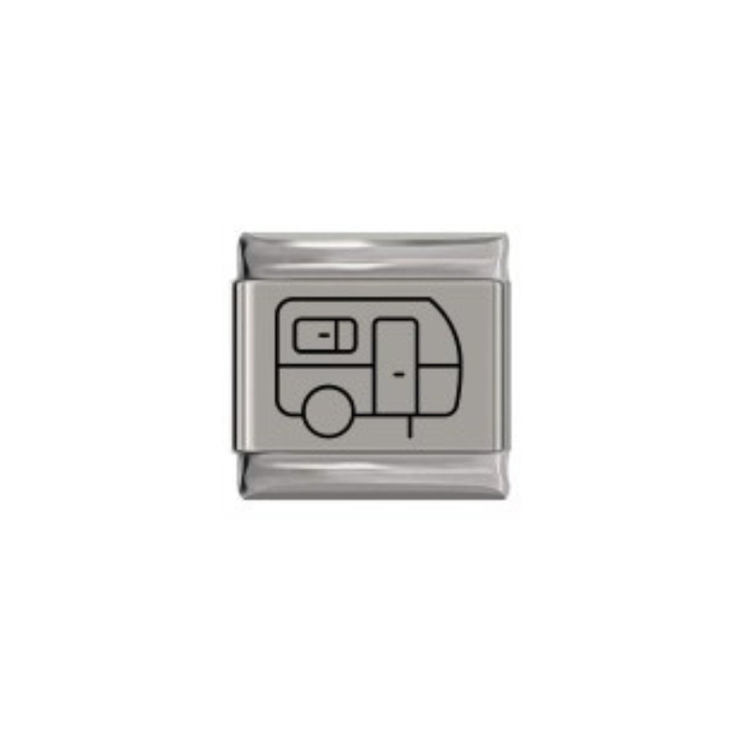 Caravan Laser 9mm Italian Charm - Fits Classic 9mm Italian Charm ...