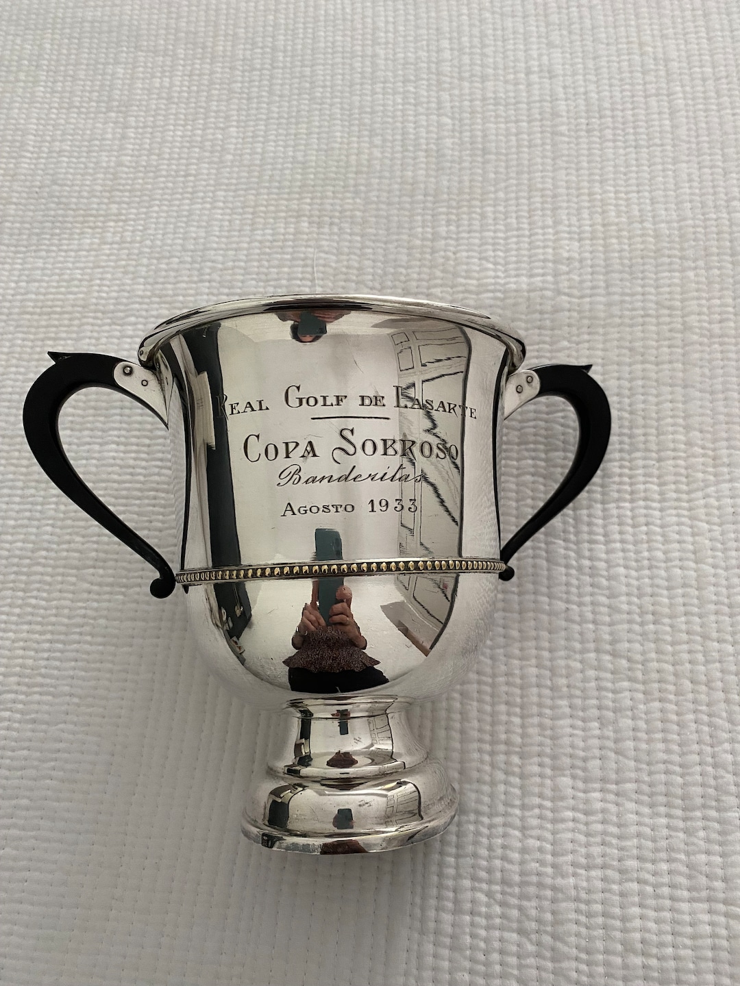 Trofeo De Golf Vintage 1933 - Club De Golf Español - Plata - Etsy