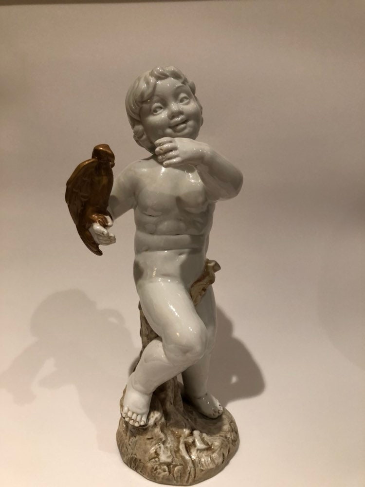 Sureda Porcelain Angel Cupido Collection Hand Painted - Etsy Canada