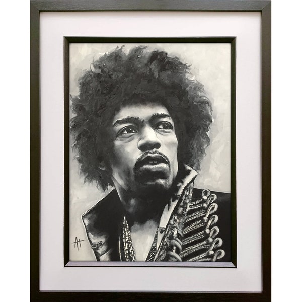 Hendrix Portrait - Etsy