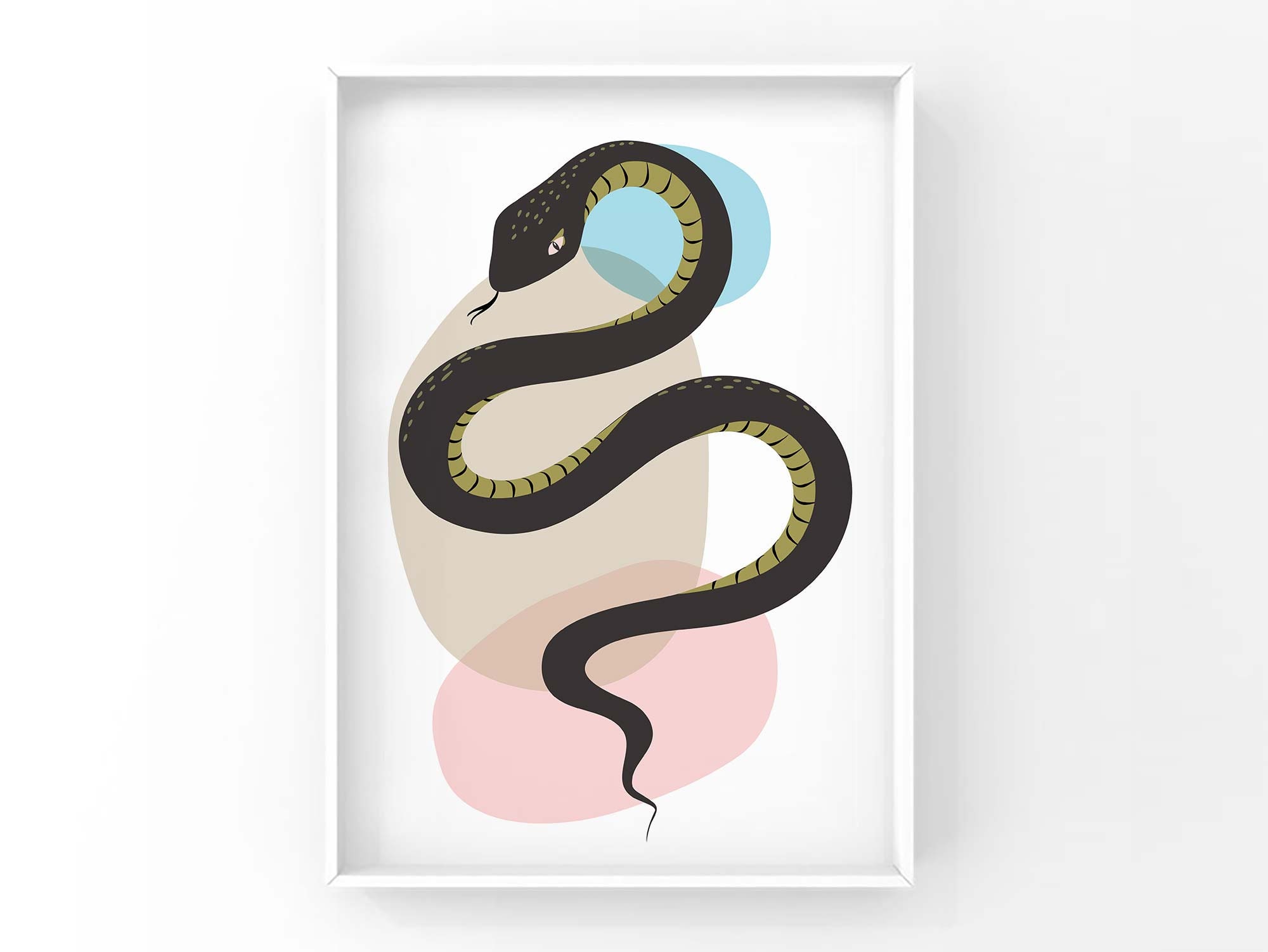 Snake Print, Snake Wall Art, Animal Print, Downloadble Wall Art - Etsy