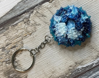 Ocean Resin Sea Turtle Key Ring - Etsy