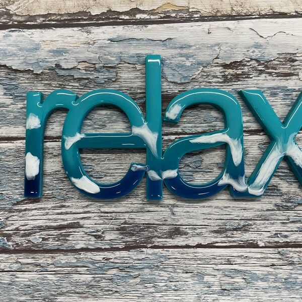 Relax Sign - Etsy UK