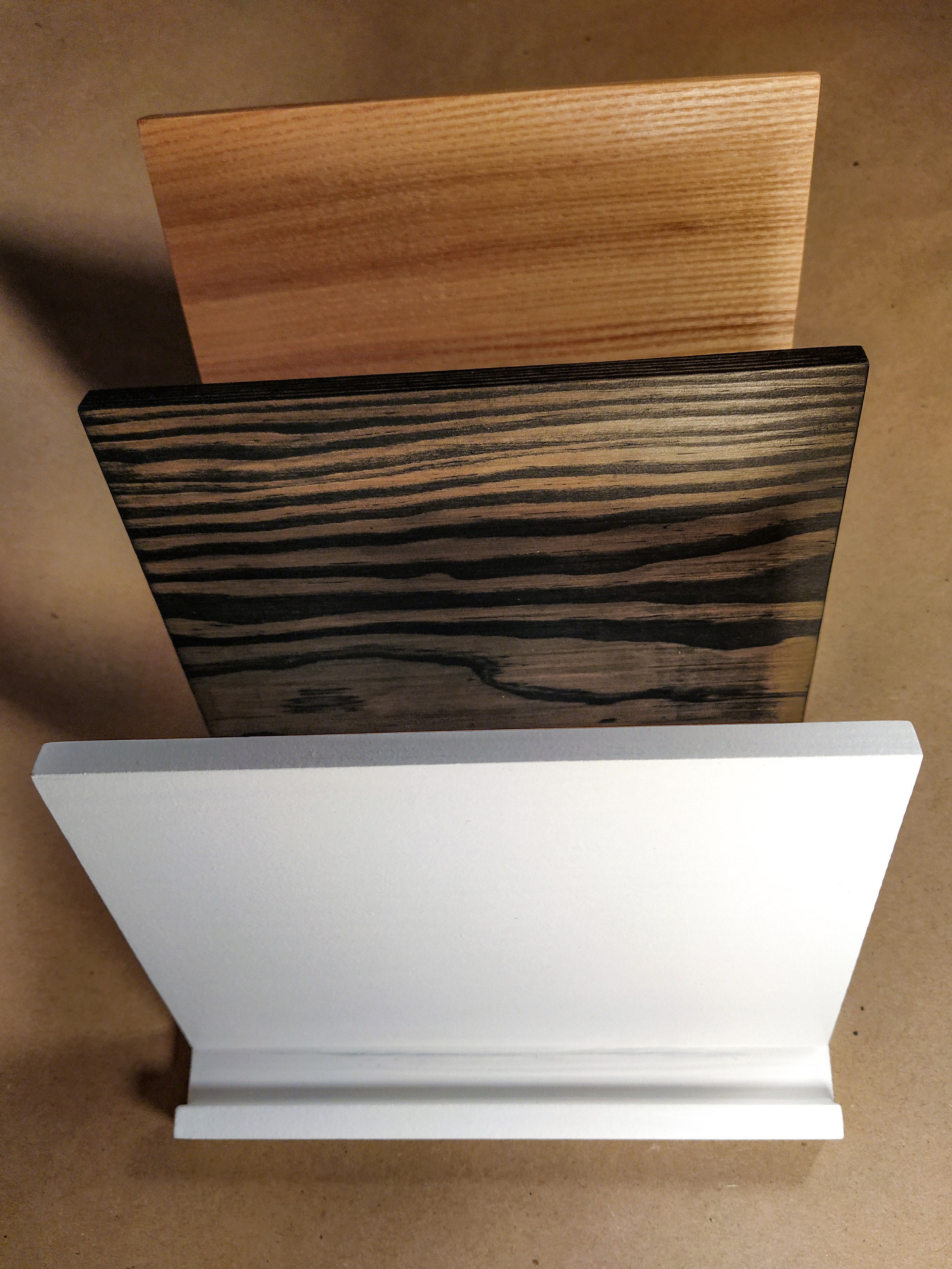 Dark Wooden Ipad Stand Tablet or Smartphone Holder Bookstand - Etsy