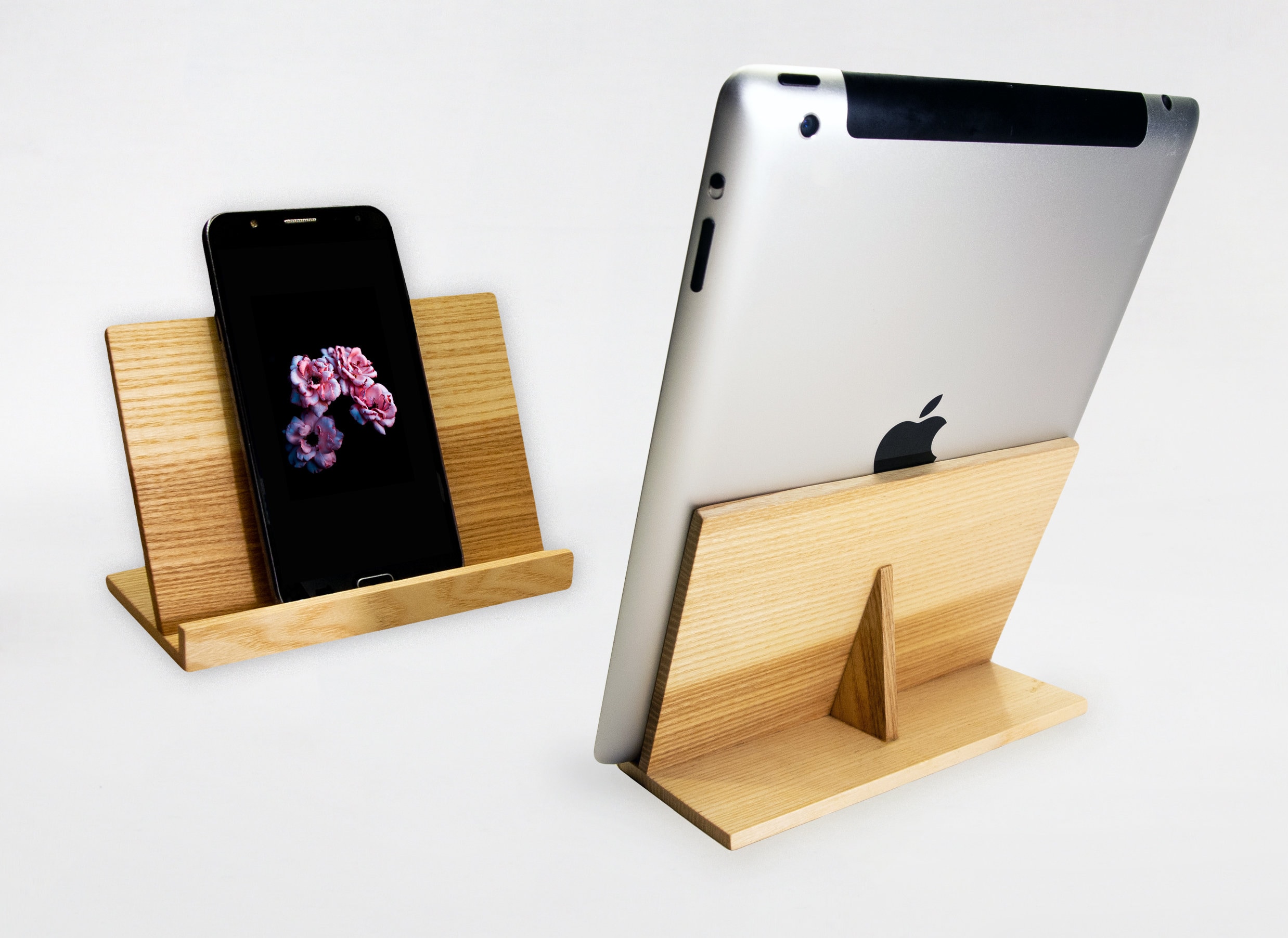 Wooden iPad Stand, Tablet or Smartphone Holder, Bookstand - Etsy