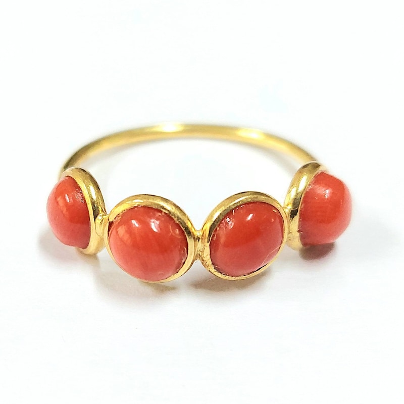 Coral Rings - Etsy