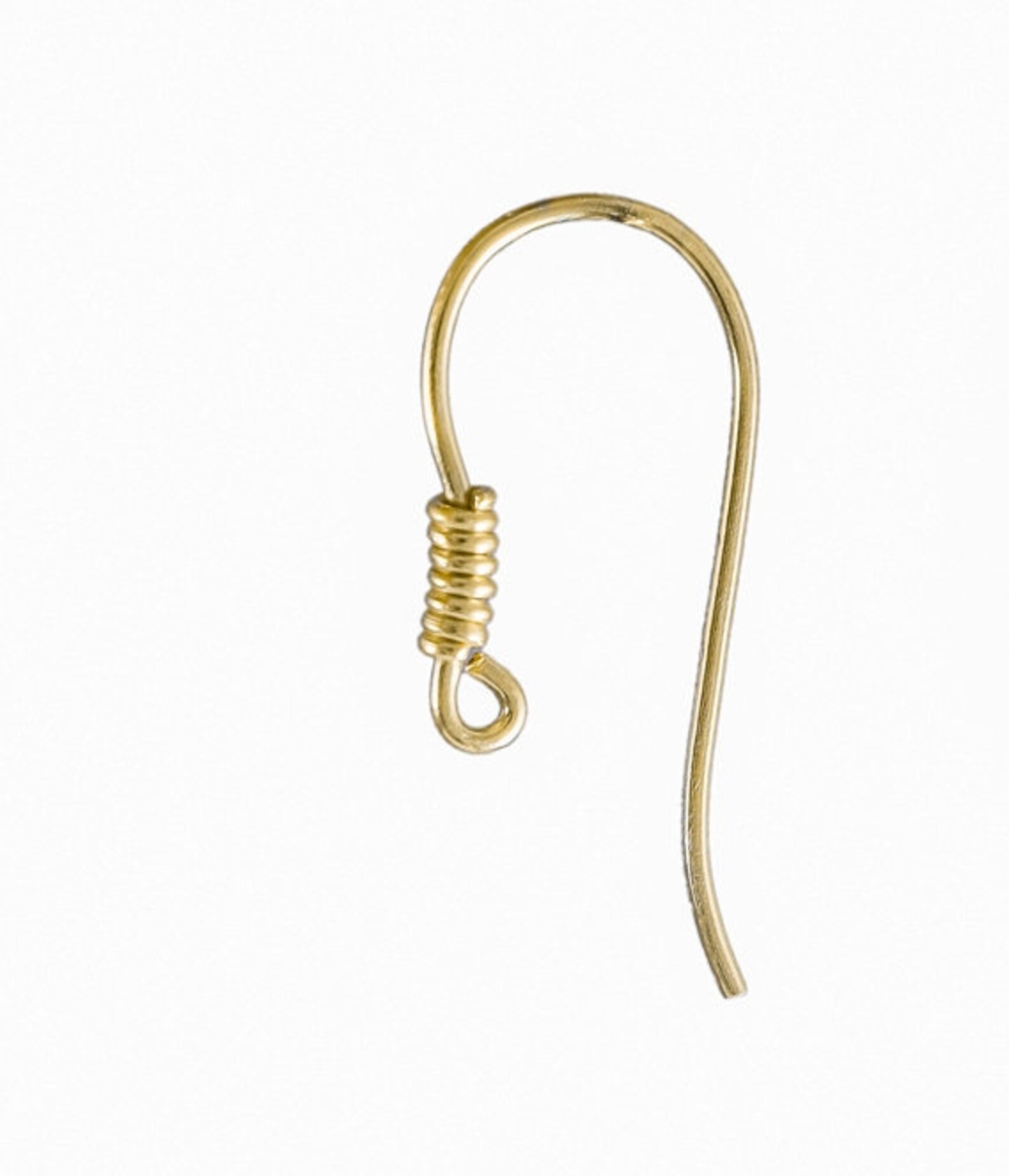 Set of 100 Pairs 26X12 MM Ear Wire Hook Gold Vermeil DIY | Etsy