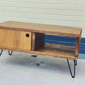 Rustic TV Stand Rustic Media Unit Modern Rustic Design TV - Etsy UK