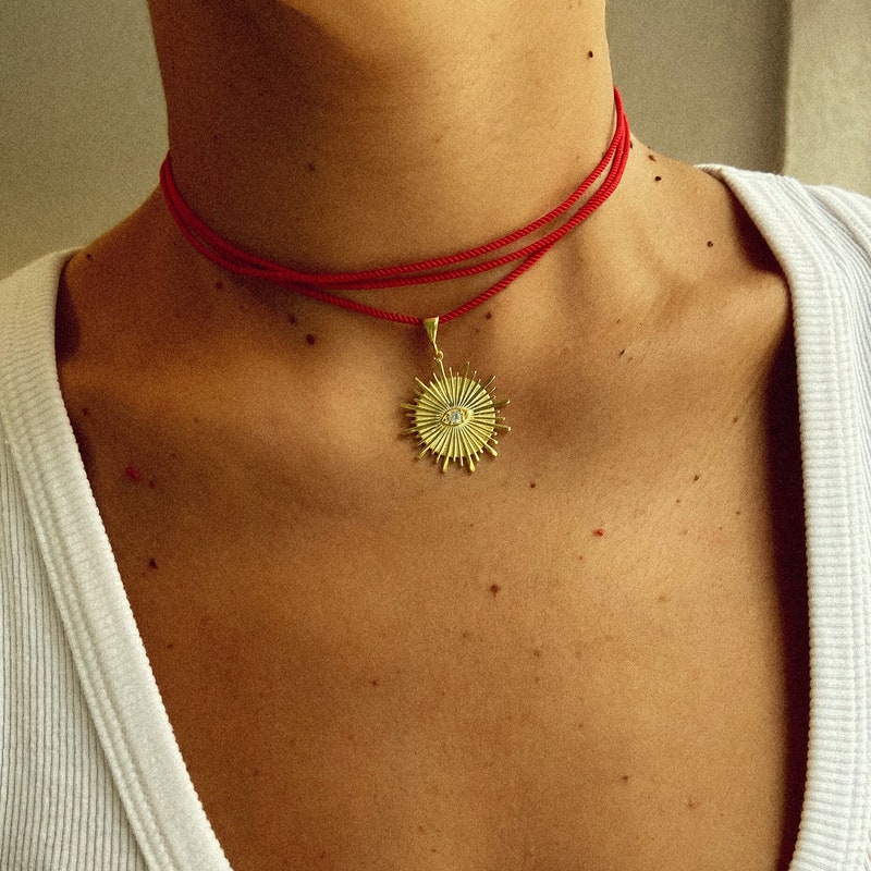 String Choker - Etsy
