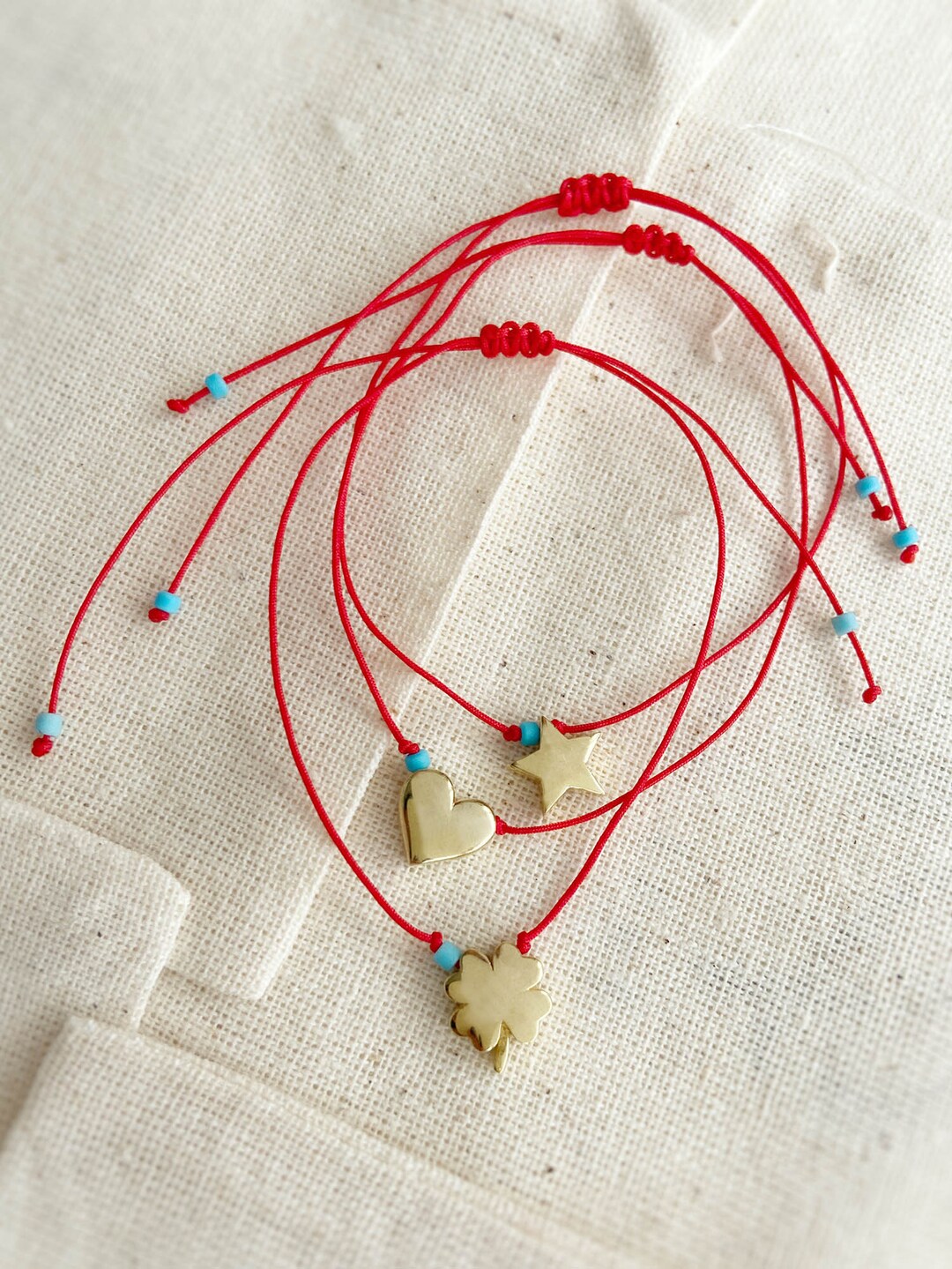 925 Star Bracelet, 925 Minimal Jewelry, Adjustable String Bracelet ...