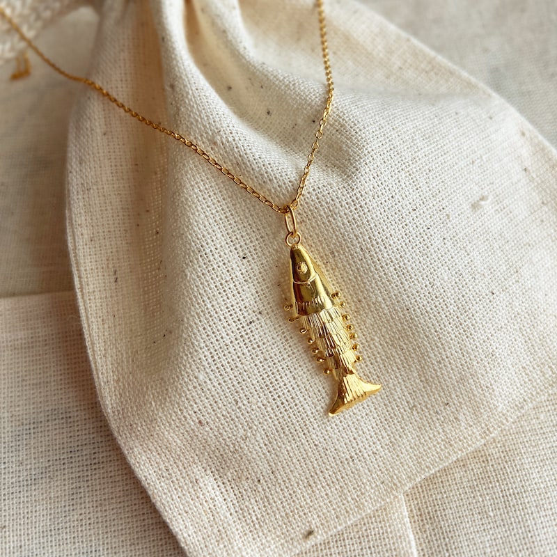 Fish Necklace - Etsy